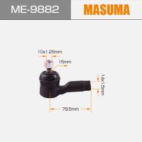 China 4422A018 MASUMA Automatic Tie Rod End for 2007- MITSUBISHI DELICA D 5 Right Position for sale