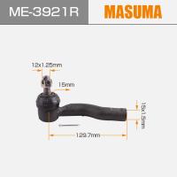 China ME-3921R MASUMA Auto Assembly Tie Rod End 45046-49095 for TOYOTA CALDINA AZT241W for sale