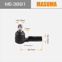 China ME-3891 MASUMA Auto Inner Tie Rod End 45046-09281 for TOYOTA HILUX KUN25L for sale