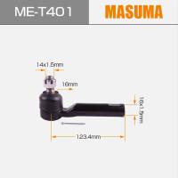 China ME-T401 MASUMA Car Accessories Tie Rod End 45046-69245 for LEXUS GX460 OE NO. 45046-69245 for sale