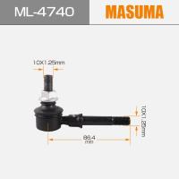 China ML-4740 MASUMA bar link Auto Suspension Systems 1N00-34-150 546184M400 54618-4M400 for NISSAN SUNNY for sale