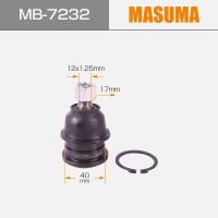 China FL613D MB-7232 Auto Suspension Systems Ball Joint for MITSUBISHI BRAVO U41V 1992-1998 for sale