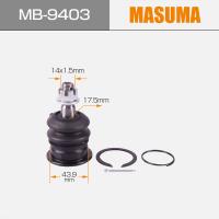 China TOYOTA CHASER GX100 Front Ball Joint 48790-22030 48770-22030 48770-22050 by MB-9403 MASUMA for sale