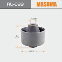 China Custom Auto Suspension Bush for HONDA CIVIC Rus. 4D. R18Z. Reference NO. HAB-FBBFR for sale