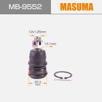 China 1997-2002 Year NISSAN CUBE ANZ10 Ball Joint 54500-2U001 by MASUMA Auto Suspension Systems for sale
