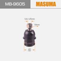 China MR990822 MR508134 MASUMA Ball Joint for MITSUBISHI MONTERO V64W 0420-V97 Reference NO for sale