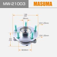 China 1997-2012 Year Car Spare Parts WHEEL HUB ASSY Rear Bearing For INFINITI FX35 40202-4GA0A for sale
