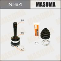 China Japanese Car 1989-2002 NI-64 MASUMA Auto 40Cr Shaft CV Joint KDJ125L for NISSAN DATSUN for sale