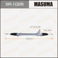 China Year 2018- SR-1028 MASUMA Auto Repair Steering Gear 45510-76010 LHD Hydraulic For Toyota AVENSIS Estate for sale