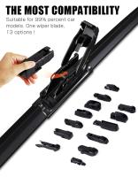 China Japanese Car Auto Spare Part Rubber Wiper Blade Exterior Accessories MU-E020 MASUMA NO for sale
