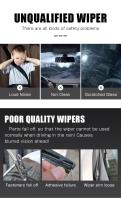 China Japanese Car Wiper Blade Reference NO. WBC 19 for MASUMA Auto Parts Accessories ASV40L for sale