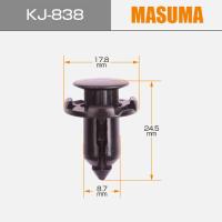 China KJ-838 MASUMA Replacement Auto Fastener Push Plastic Clips MR200300 for MITSUBISHI ASX for sale