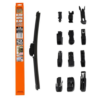 China 100-3014 MU-014Si MASUMA Auto System 14 Inch Windscreen Rubber Wiper Blade for Nissan for sale