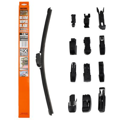 China Yes 18 Inch J-HOOK Windscreen Rubber Wiper Blade for Auto Vehicles Accessories for sale