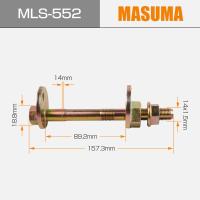 China 48198-60011 Steel Camber Adjust Bolt MLS-552 for LEXUS GX470 MASUMA NO. 48190-60020 for sale