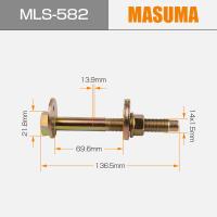 China 54580-VW00A 54559-2S40A 08918-6441A 54580-VW000 Steel Camber Bolt for NISSAN ATLAS for sale