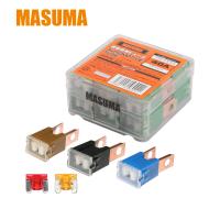 China Low Breaking Capacity 40A Green 12 pcs MASUMA LED Indicator Blade type fuse for URJ201L for sale