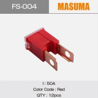 China Yes 7.3*7.3*3.6cm FS-004 50A Red 12 pcs MASUMA Auto system Assortment Kit fuse ASV40L for sale