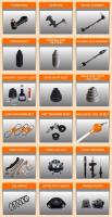 China Toyota ACV40N Plastic Clips 91560-SAA-003 90467-09206 90467-10161 MU000504 90467-A0005 for sale