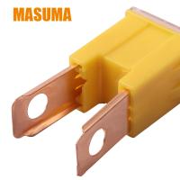 China 60A Yellow 12 pcs MASUMA Car Accessories Standard Fuse FS-005 for in ASV40L Automotive for sale