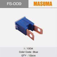 China FS-009 100A Blue 12 pcs MASUMA wearing part Insurance fuse URJ201L for Automotive for sale