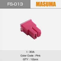 China 12 pcs MASUMA Car Safety System Clip Fuse FS-013 30A Pink for Year General Products for sale