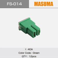 China 40A Green 12 pcs MASUMA safety system Blade fuse Product group name Fuse Yes URJ201L for sale