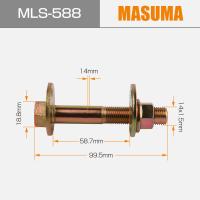 China 11*4*4cm ZINC Finish MLS-588 MASUMA Auto Chassis Bolt Nut for SUZUKI ESCUDO TA74W for sale