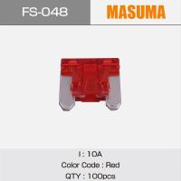 China FS-048 10A Red 100 pcs MASUMA Chassis Parts Fuse Assortment Kit 18790-01108 24319-89910 24319-8991A 90982-09021 for sale