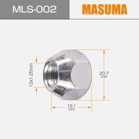 China NISSAN CEDRIC Wheel Nut 40224-92S00 40224-21001 40224-ZE73A D0224-G9551 by MASUMA MLS-002 for sale