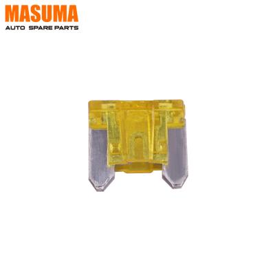 China Low Breaking Capacity 20A Yellow 100 pcs MASUMA Auto Parts Fuses Clip for FS-050 Now for sale