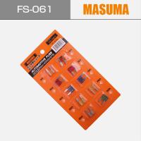 China 10 pcs Colorful Standard Blade Automotive Fuses for Car 50-30A MASUMA FS-061 17*9.5*1cm for sale