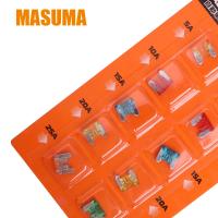 China MASUMA NO. FS-062 50-30A 10 Pcs Automotive Colorful Assortment Kit Fuses For Car for sale