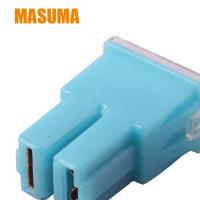 China General products 12 pcs MASUMA FS-012 Light Blue Mini fuse for Vehicles Accessories for sale