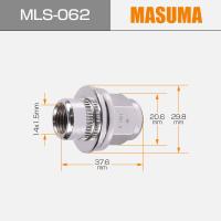 China General products Year MLS-062 MASUMA Car Manufacturing Replacement part Steel bolt Wheel nut ACV40N for sale