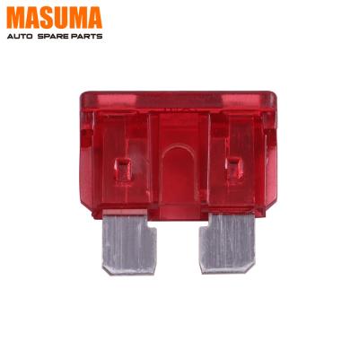 China MASUMA Car Auto Spare Parts Micro Fuses 10A Red 100 pcs 98200-31000 Automotive FS-034 for sale