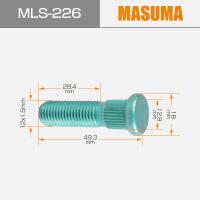 China MLS-226 MASUMA Auto Spare Parts Car Snap Bolt For HYUNDAI AVANTE III 51752-07000 5175207000 J00Y-33-062 Wheel Nut for sale