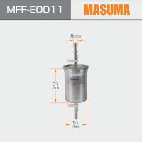 China MASUMA MFF-E0011 Fuel Filter for 1998-2013 Japanese Cars with 1 Month Warranty and OEM Compatibility for sale