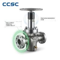 China Stainless Steel High Pressure Gate Valve Equipped with PTFE Seal Material Offering Sealing and Durability in Industrial for sale