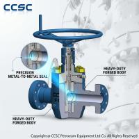 China Sour Service API 6A Gate Valve FF HH H2S Resistant Forged Steel Pressure Seal Bonnet 5000psi Acid Gas Wellhead for sale