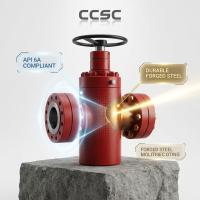 China Sour Service API 6A Gate Valve FF HH H2S Resistant Forged Steel Pressure Seal Bonnet 5000psi Acid Gas Wellhead for sale