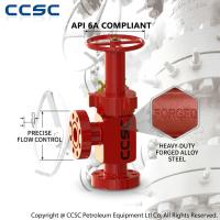 China Tungsten Carbide Trim Adjustable Choke Valve Abrasive Sand Service API 6A 2 1/16 Inch 15000psi Corrosion Resistant for sale