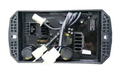 China Black Gasoline Generator Voltage Regulators With Plastic Square Shell Parts 8.5kw-15kw for sale