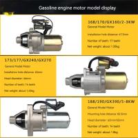China Electric Generator Starter Motor , Generator Repair Parts For 188F 190F GX160 GX390 for sale