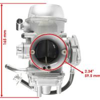 China PD42J Motorcycle Engine Carburetor , Yamaha Grizzly 600 Petrol Carburettor for sale