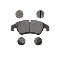 China Honda Series Auto Ceramic Brake Pads , Auto Friction Brake Pads Car Accessories for sale