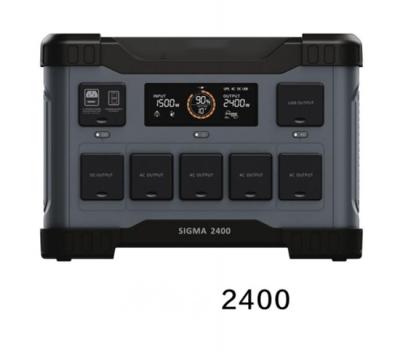 China Outdoor Camping 2400W Portable Power Station LiFePO4 Battery Supplies for sale