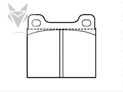 China Car Brake Pads MERCEDES BENZ Coupe Kombi Estate S-class SL Saloon OE 0014200620 for sale