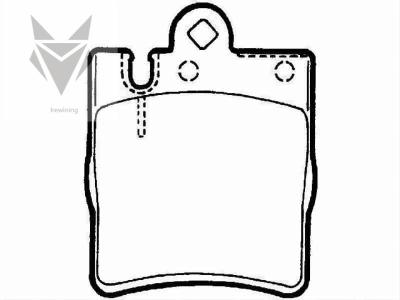 China Auto Brake Pads MERCEDES BENZ E-Class W210 CLK Convertible A208 002 420 52 20 for sale