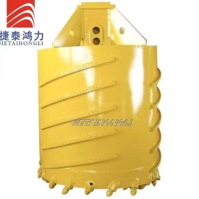China Q345B Core Barrel Drilling With Pin Teeth / Replaceable Teeth / Shank Chisel for sale